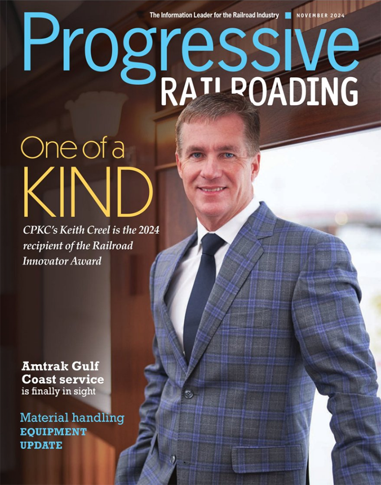 Progressive Railroading's 2024 Innovator of the Year Award